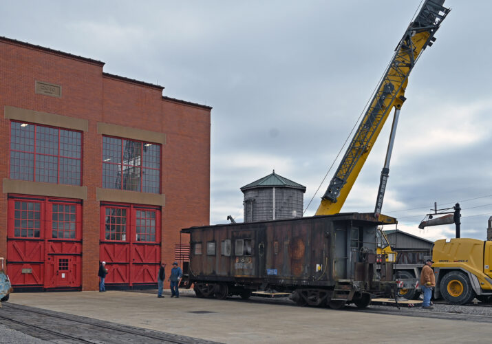 Great Stone Viaduct Society Works To Bring B&O Railroad Caboose to ...